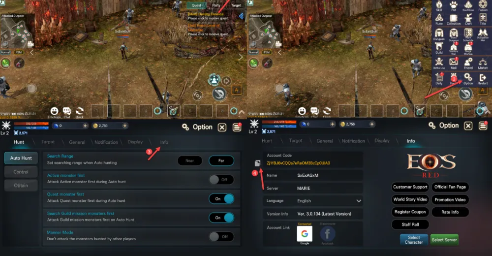 Top up EOS RED Diamonds (MY) Instantly - SEAGM