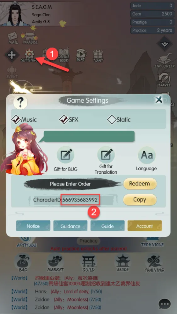 Top up Infinite Cultivation Coupons | Murah & Pantas - SEAGM