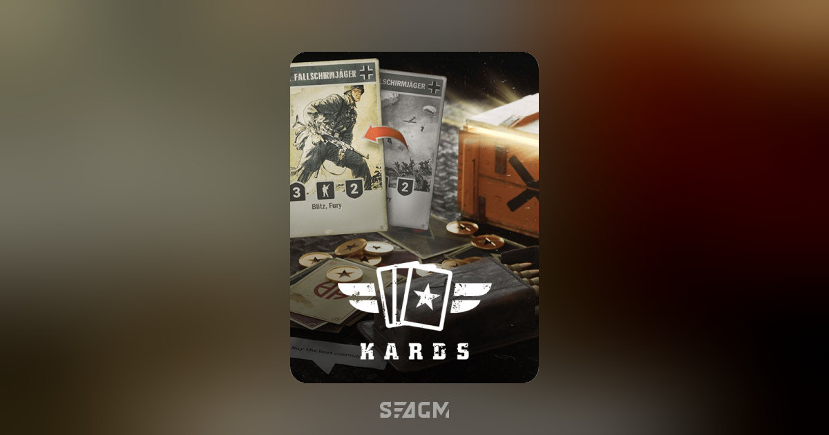 KARDS - The WW2 Card Game | เติมเงินและบัตรเกมโดยตรง - SEAGM