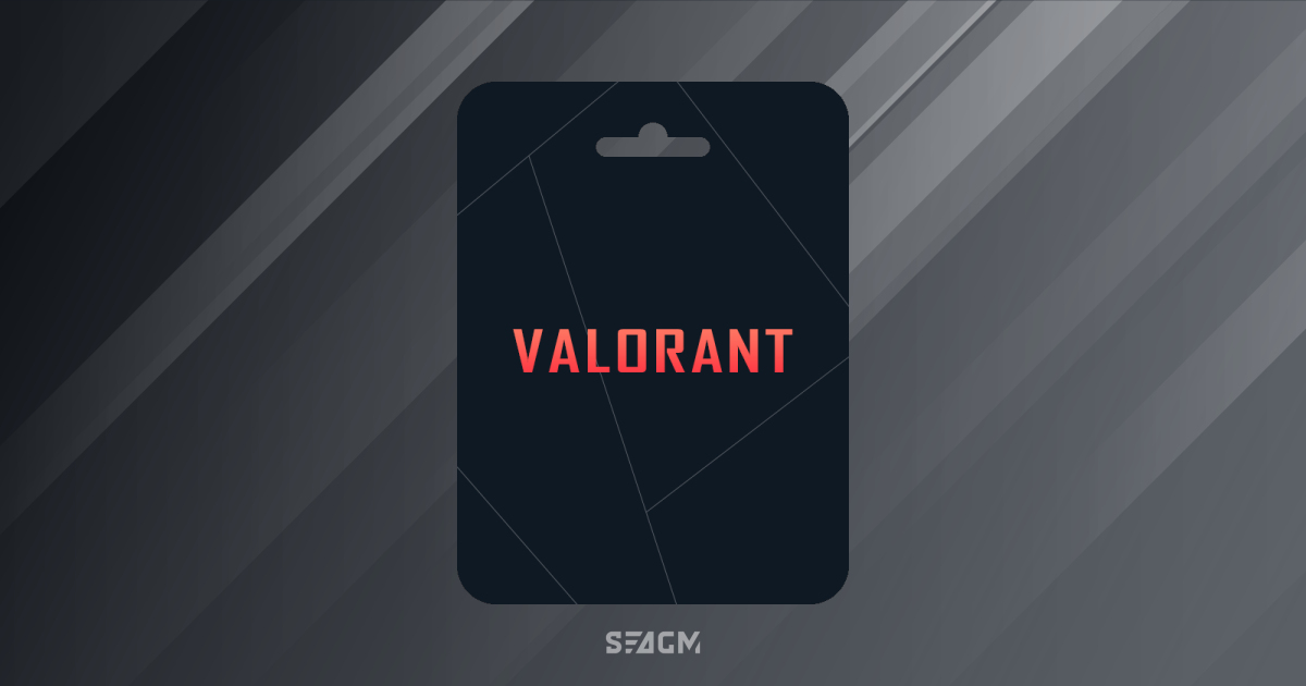 Top Up Valorant Gift Card (EU) | Online Game Store - SEAGM