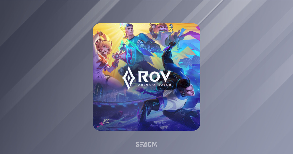 เติมคูปอง Garena RoV: Mobile MOBA โดยตรง - SEAGM
