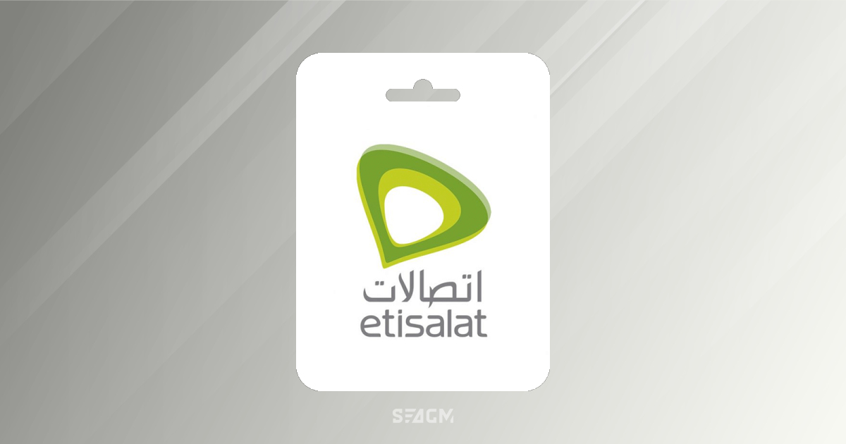 Top Up Etisalat Recharge (AE) | Prepaid Card | Telco - SEAGM - SEAGM