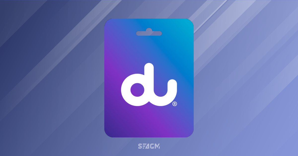 Top Up DU Recharge Card (UAE) | Prepaid Card | Telco - SEAGM - SEAGM