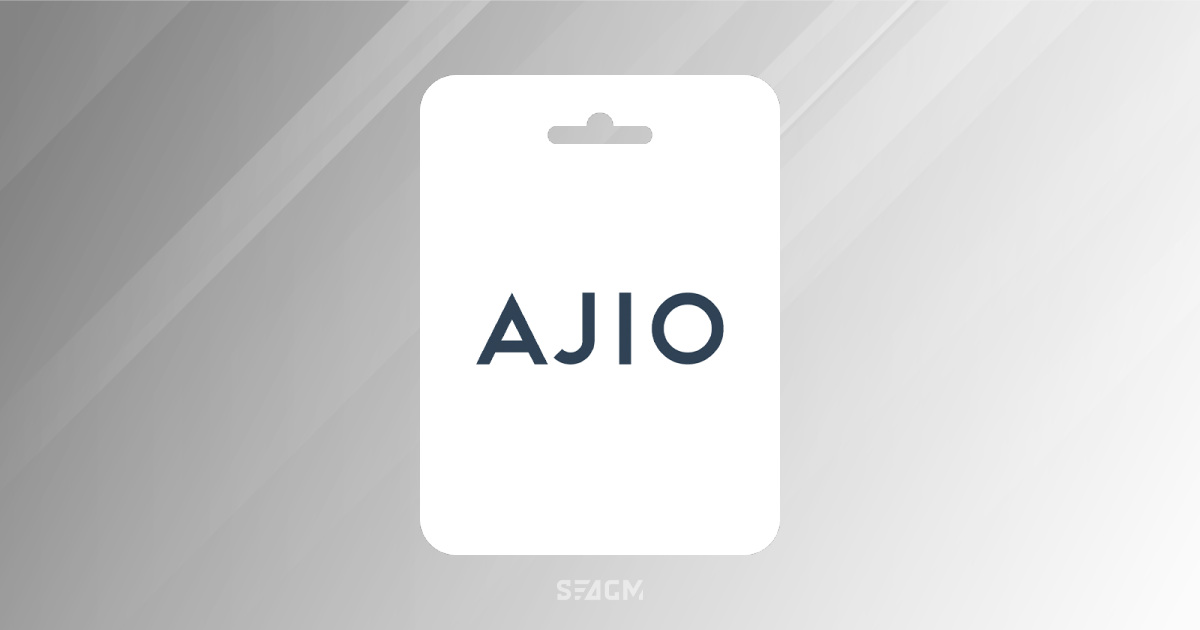 Buy Ajio Gift Card (IN) | Gift Card | Online Shopping Store - SEAGM - SEAGM