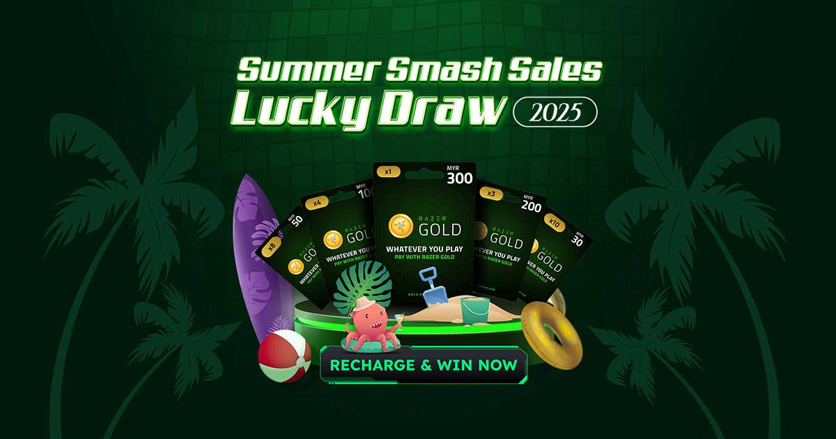 Razer Gold Lucky Draw Summer Sale 2025